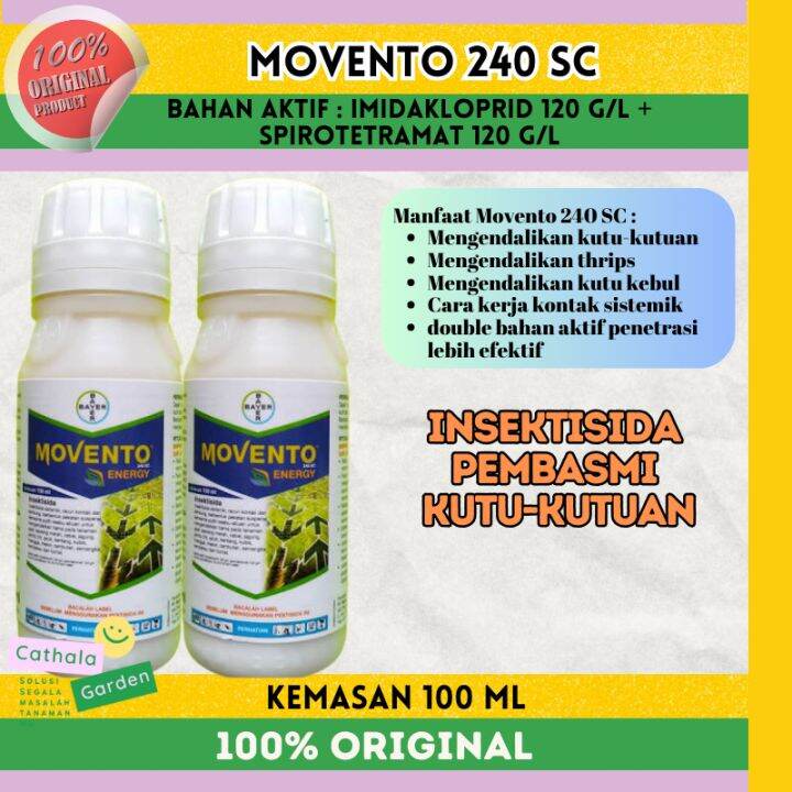 MOVENTO 240 SC KEMASAN 100 ML | INSEKTISIDA PEMBASMI HAMA KUTU KEBUL ...