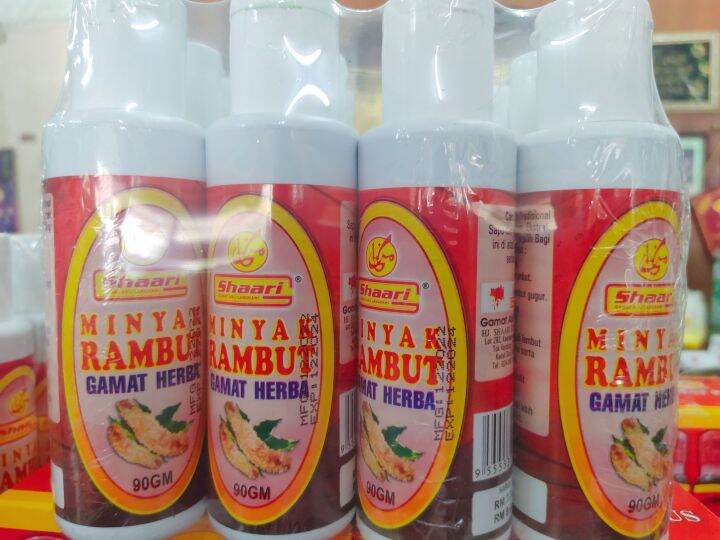 Minyak Rambut Gamat Herba Shaari Gamat Langkawi | Lazada