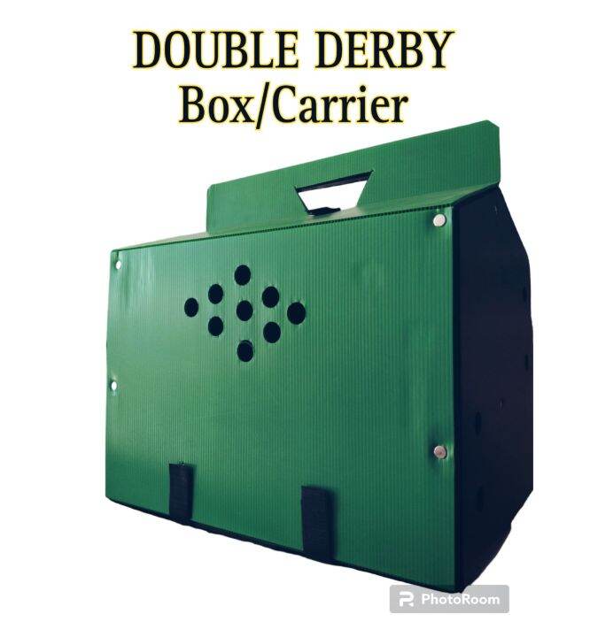 Derby box Cock box Single/Double Plastic Collapsible | Lazada PH