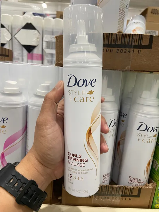 DOVE CURLS DEFINING MOUSSE 198 Grams | Lazada PH