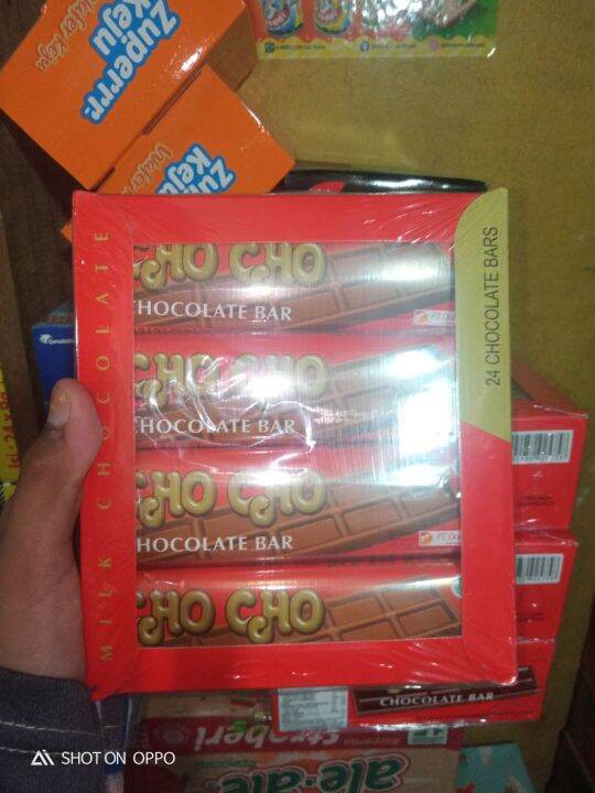 1 box coklat CHo-cho isi 24 batang | Lazada Indonesia