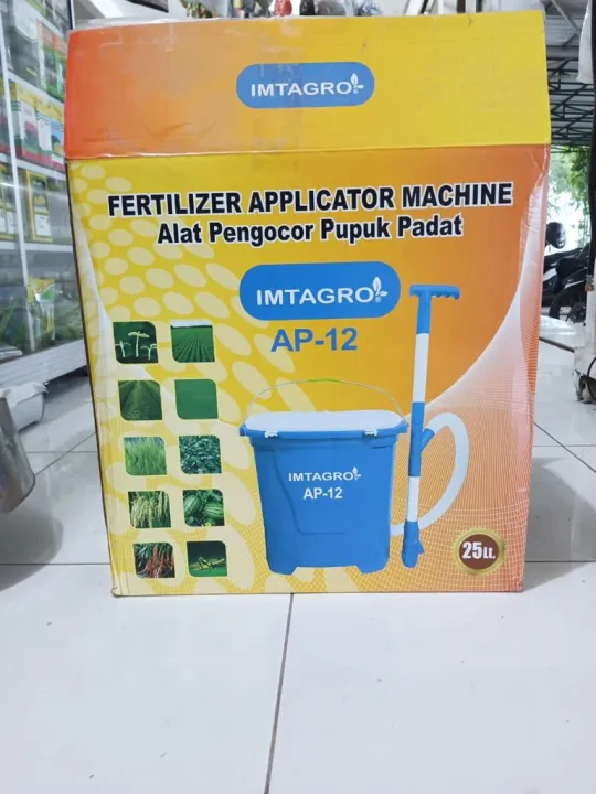 ALAT KOCOR PUPUK PADAT IMTAGRO AP-12 25 Liter tangki kocor pupuk granul ...
