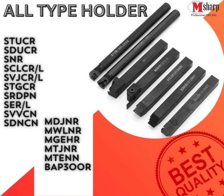 Holder Bubut Dalam S16 S20 S25 S32 MTJNR Stang Boring Insert TNMG ...
