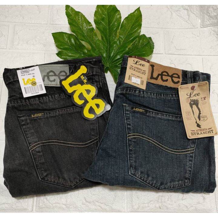 STRAIGHT CUT MR.LEE PANTS FOR MEN | Lazada PH