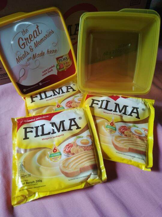 MARGARINE FILMA 200 GRAM ISI 3 | Lazada Indonesia