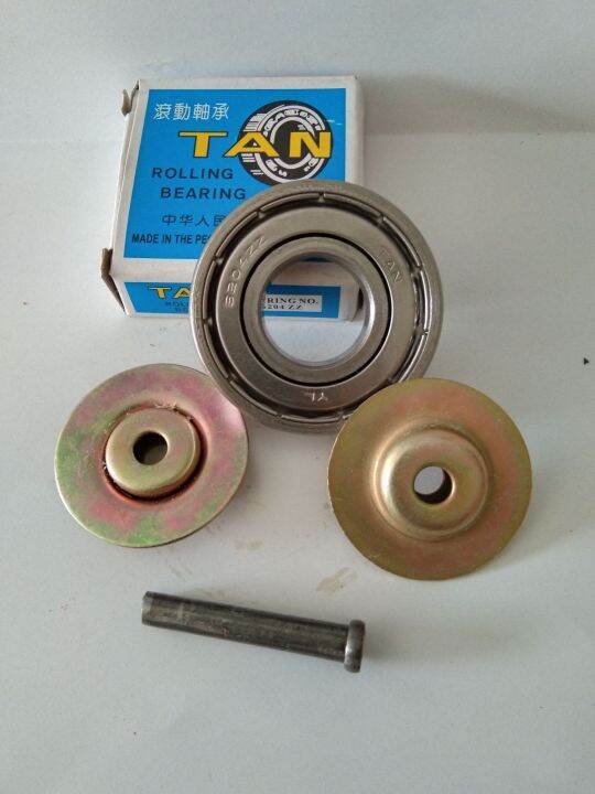 Bearing 6204 ZZ Roda Folding Gate Merk TAN + Tutup Bearing Besi + Paku ...