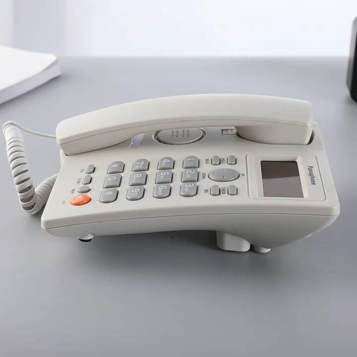 LCD Speaker Phone Corded Wired Landline Telephone Home Phone Office Caller ID Landline | Lazada PH
