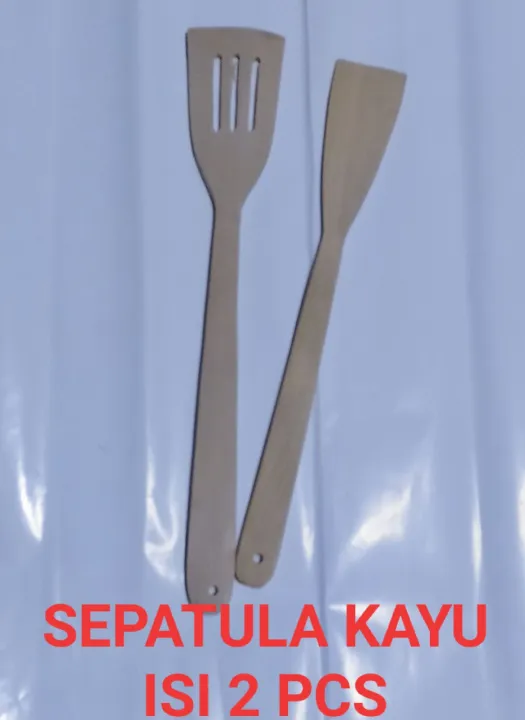 Sepatula Kayu isi 2 Pcs | Lazada Indonesia