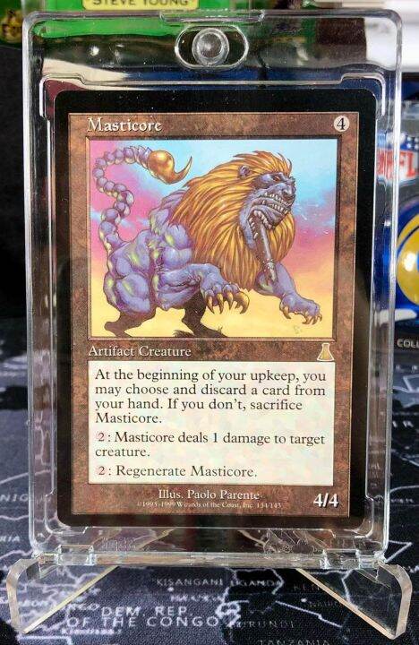 MASTICORE การ์ดเกม สะสม Magic the Gathering RARE Artifact Creature ...
