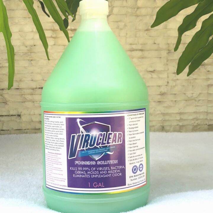 FOGGING SOLUTION disinfects, sanitizer for virus, germs, molds and ...