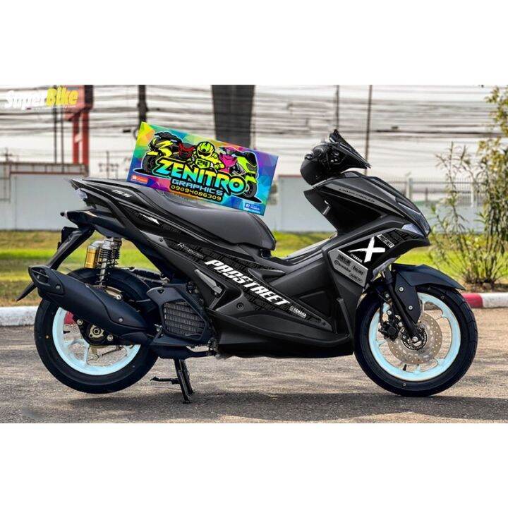 prostreet decals for aerox v1 (gray) | Lazada PH