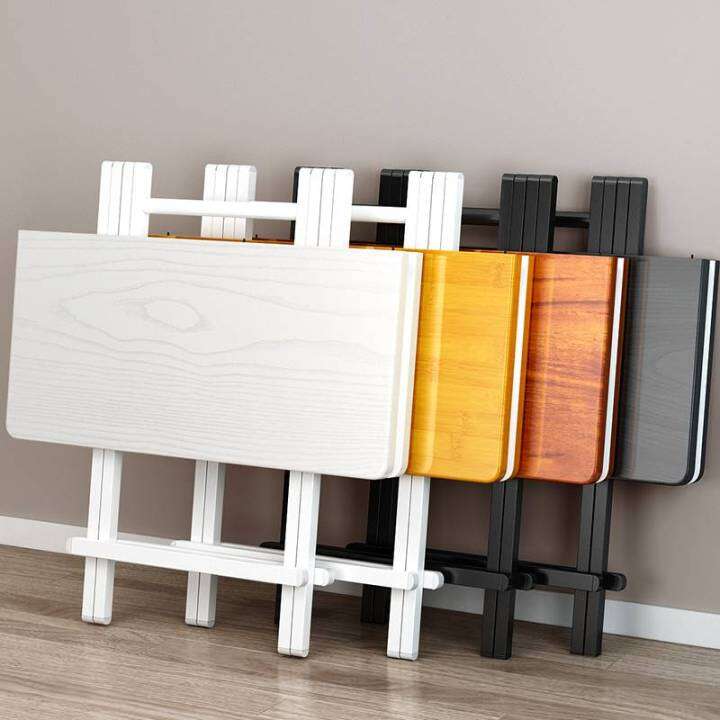 Space-Saving Folding Table Foldable Small Square Table Small Zhuo Zi ...