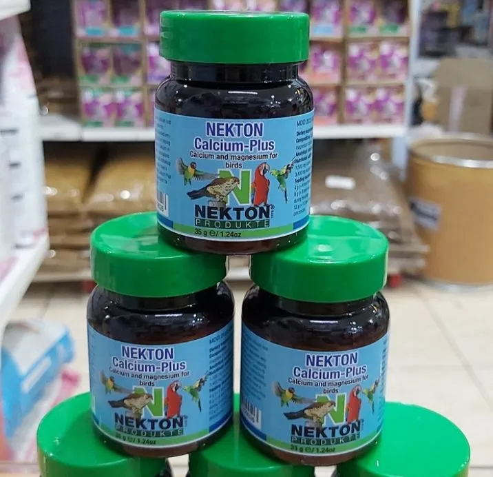 Nekton Calcium Plus Magnesium With Vitamin B Bird 35gr / Bird Calcium ...
