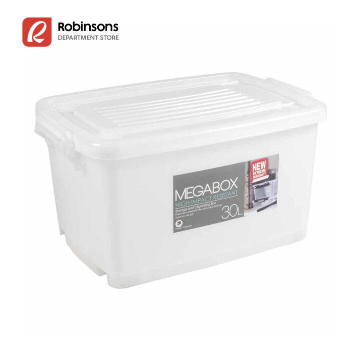 Megabox 30L Storage Box (Clear) | Lazada PH