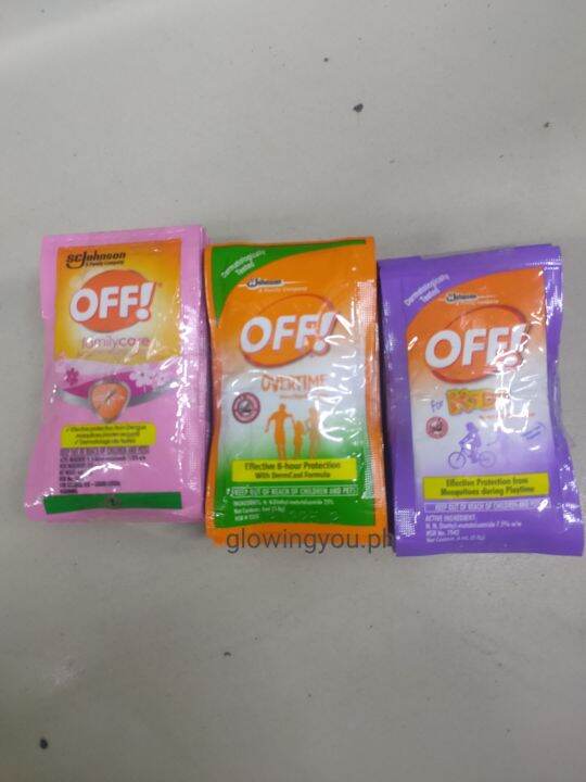 Off Lotion Insect Repellent 6ml 12 Sachets | Lazada PH