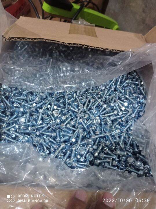 Baut baja ringan. Scrup baja ringan Lion 10 x 19 curah. 1 dus isi 5000 ...