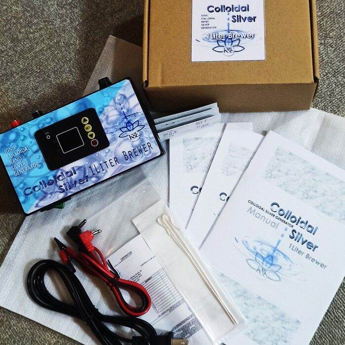 1-2 LITER IONIC NANO COLLOIDAL SILVER GENERATOR | Lazada PH