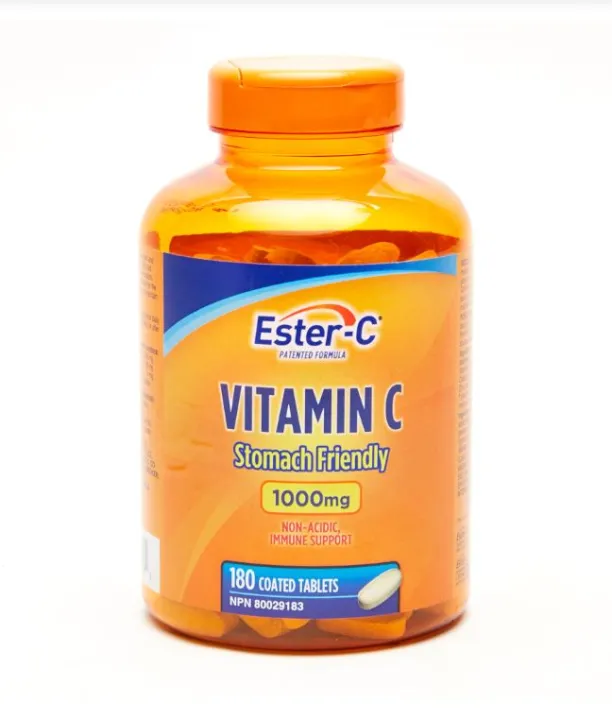 Ester-C Vitamin C Stomach Friendly 1000 mg 180 Coated Tablets | Lazada PH