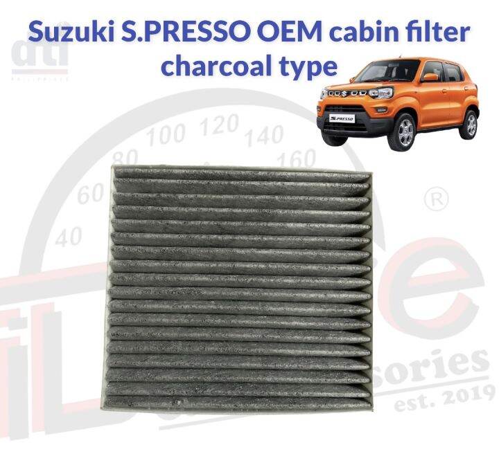 Suzuki SPRESSO OEM cabin filter charcoal type | Lazada PH