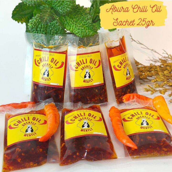 Abura Chili Oil Sachet 25 gram | Lazada Indonesia