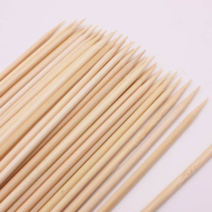 READY STOCK 25cm Satay Stick Bamboo Stick Satay Lidi 10pcs/30pcs | Lazada