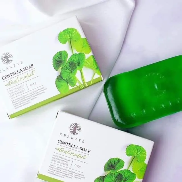 สบู่ใบบัวบก ชาริยา CHARIYA ขนาด100กรัม | Lazada.co.th