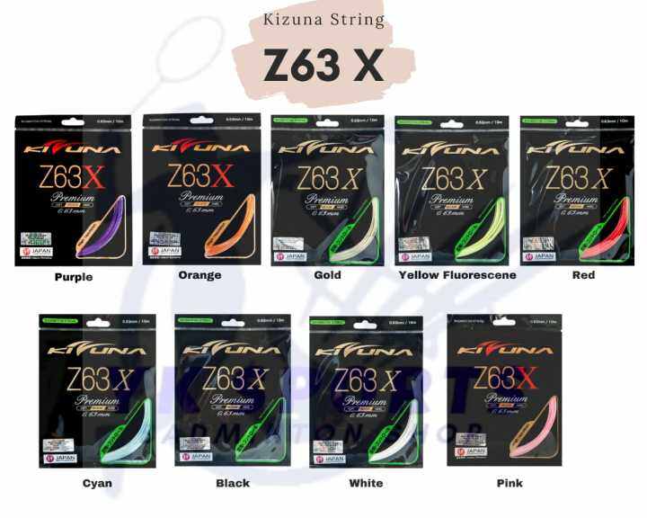 KIZUNA Z63X BADMINTON STRING | Lazada