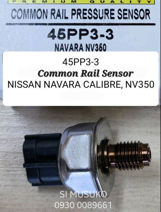 Common Rail Pressure Sensor Nissan Navara Calibre, NV350 | Lazada PH