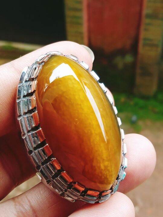 batu cincin akik pandan nanas | Lazada Indonesia