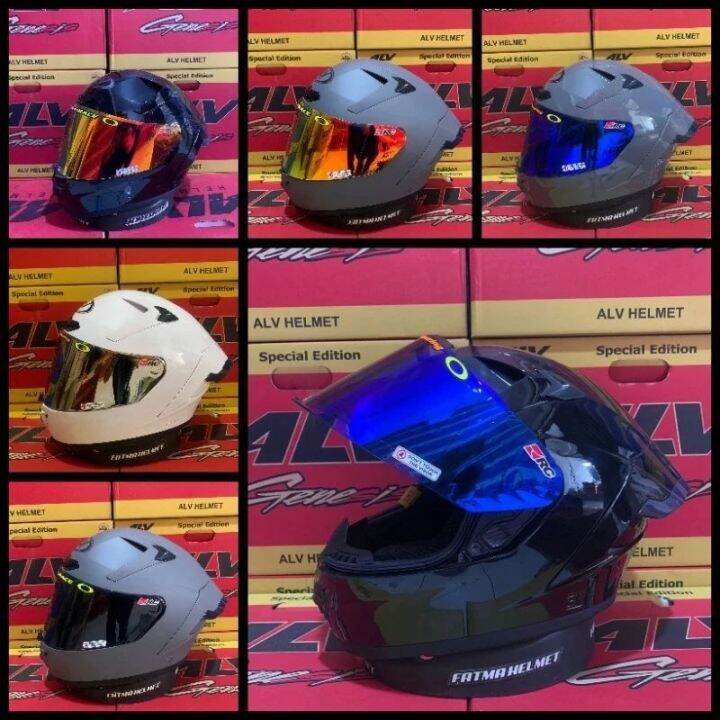 HELM ALV GENESIS PAKET GANTENG TERBARU HELM FULL FACE | Lazada Indonesia