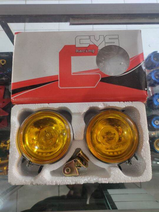 Lampu Halogen Bulat double kuning universal motor | Lazada Indonesia