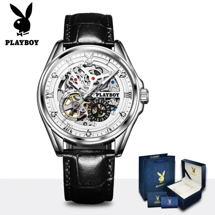PLAYBOY Authentic Watch For Men Automatic Original Japan Waterproof ...