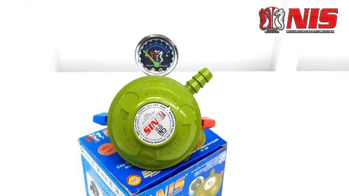 NIS SELANG PAKET REGULATOR GAS 2 PENGUNCI (HONEYCOMB) - TEKANAN RENDAH | Lazada Indonesia