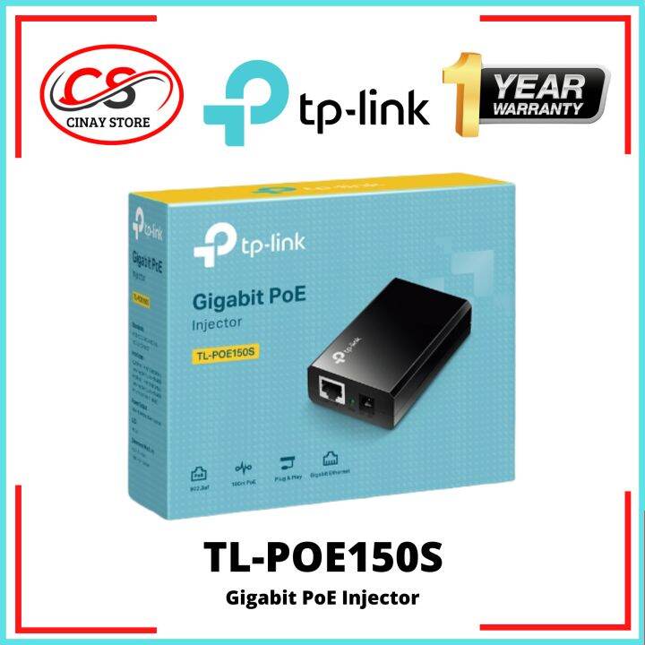 TP-Link TL-PoE150S PoE Injector Adapter | Lazada Indonesia