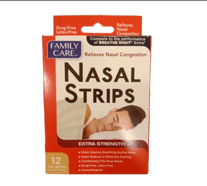 Family Care Nasal Decongestion Strips | Lazada PH