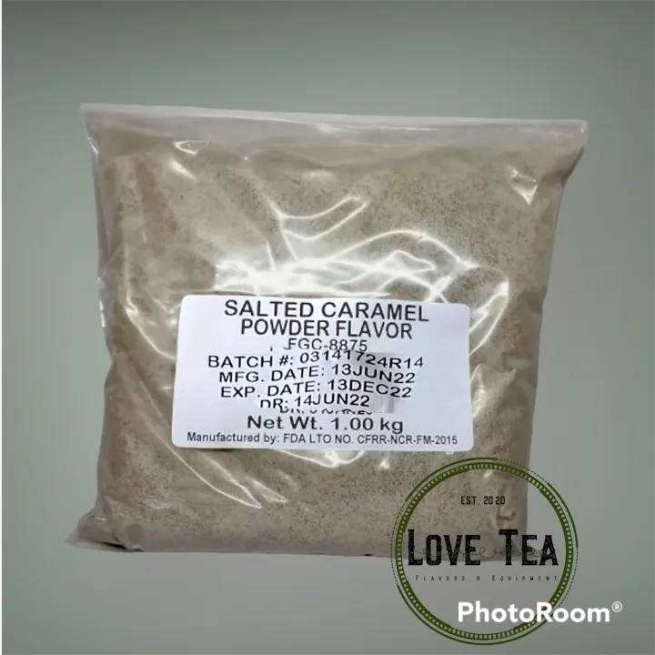 Primera Powder Salted Caramel Flavor for Milk tea and Shakes 1kg ...