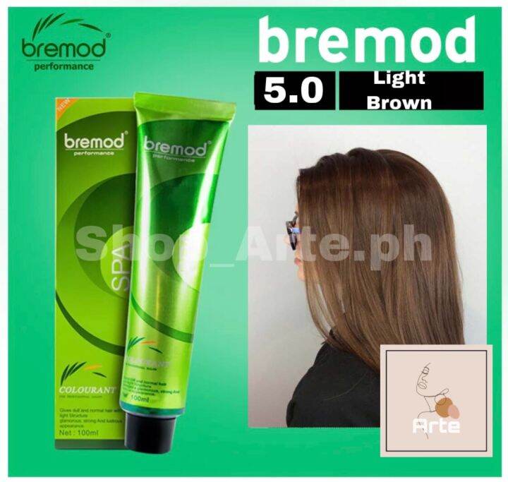BREMOD 5.0 LIGHT BROWN Hair Colorant Set | Lazada PH