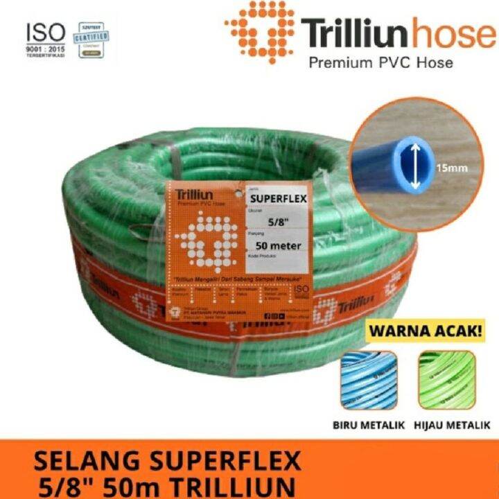 Selang Superflex 5/8" 25 Meter Elastis Premium Super Tebal | Lazada ...
