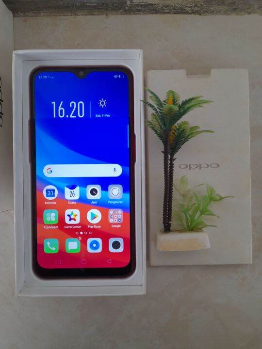 OPPO A5S WARNA MERAH RAM 3GB INTERNAL 32GB NORMAL JAYA REAL PICTURE ...