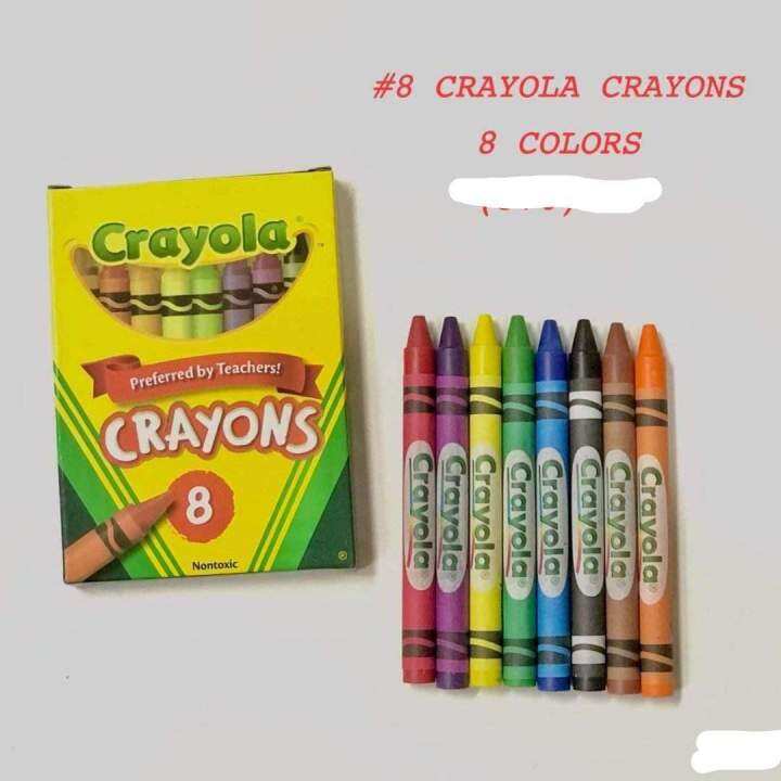 CRAYOLA CRAYONS 8 COLORS | Lazada PH