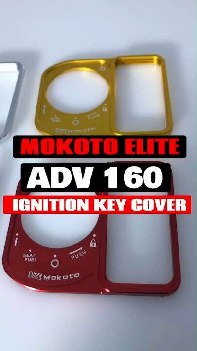 MOKOTO ELITE SERIES ADV 160 KEYLESS IGNITION SWITCH COVER CNC ALLOY ...