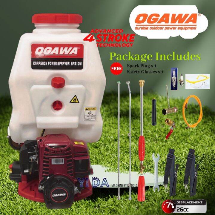 [NEW] 20L Tank OGAWA 4-Stroke Mist Sprayer Knapsack Engine Sprayer ...