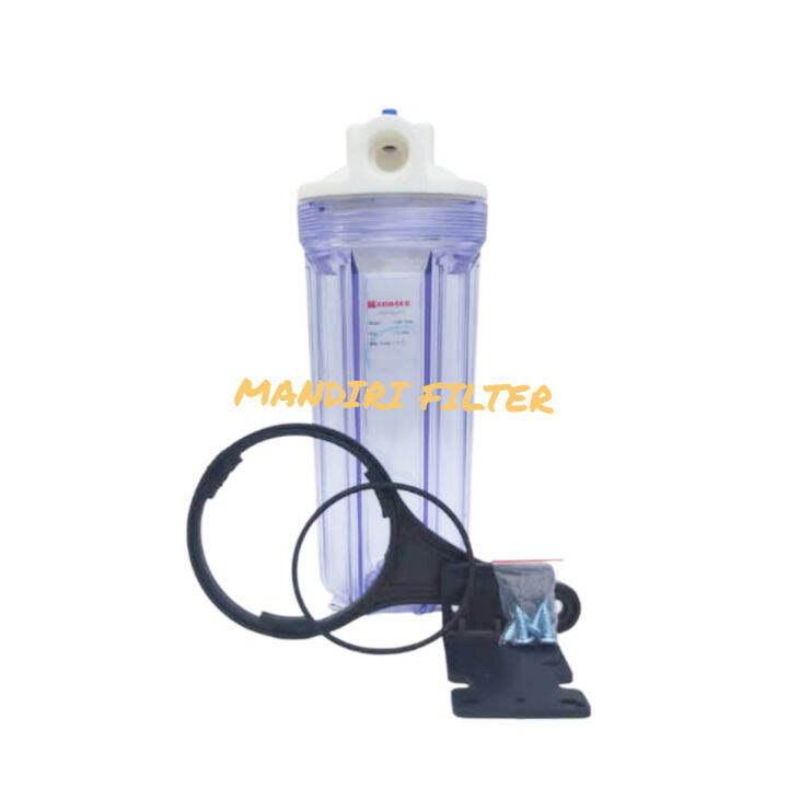 Housing Filter Air NANOTEC Clear 10" Drat 3/4 Inch - 1/2 inch | Lazada ...