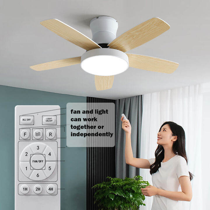 42 Inch Ceiling Fan With Light And Remote | Shelly Lighting