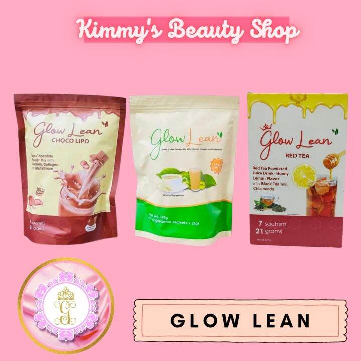 Glow Lean Coffee/Choco Lipo/Red Tea by Gorgeous Glow | Lazada PH