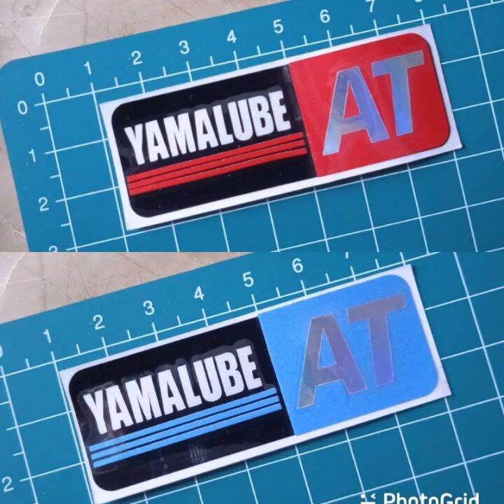 Sticker cutting logo yamalube at | Lazada Indonesia