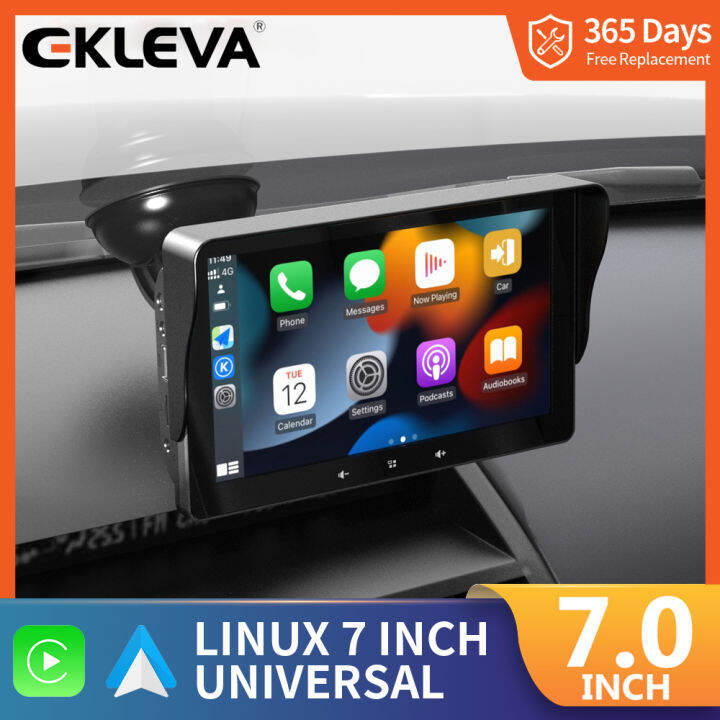 EKLEVA Universal 7 inch Car Radio Multimedia Video Player Wireless ...