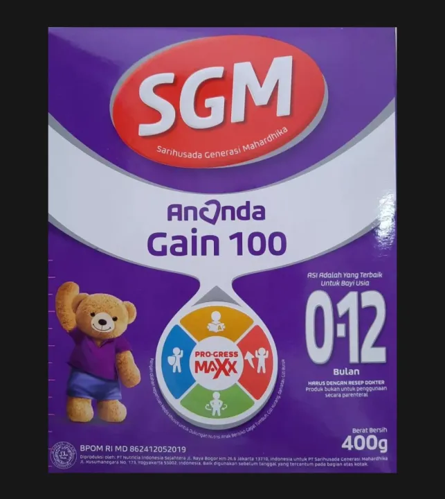 SGM Gain 100 400g | Lazada Indonesia