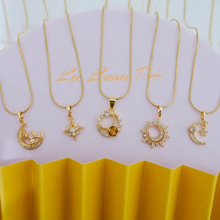 Tala by Kyla Inspired - TBK Inspired Sun and Moon Necklace with free ...