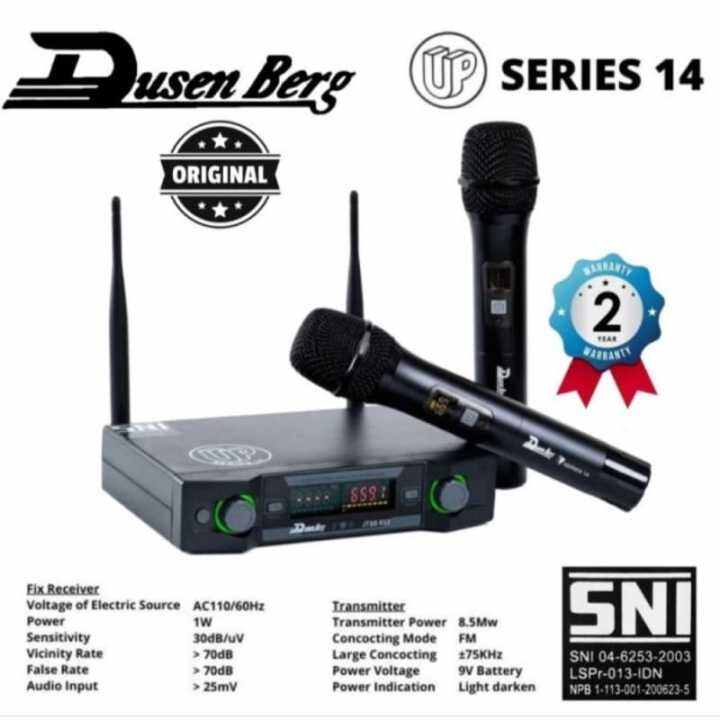 Microphone WIRELESS DUSEN BERG UP SERIES 14 DUSENBERG | Lazada Indonesia